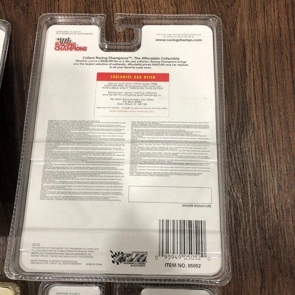 Racing Champions | Toys | 998 Nascar Racing Champions 164th Scale 5th ...